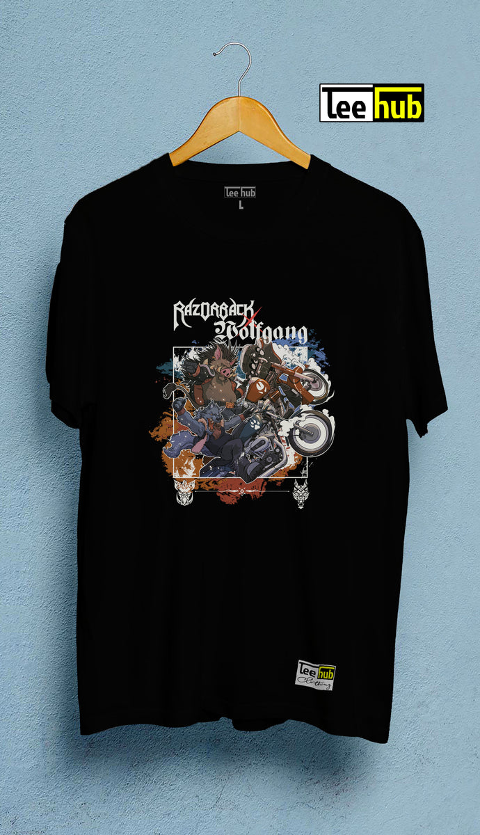 WOLFGANG RAZORBACK Graphic Design Quality T-shirt – Arteefi